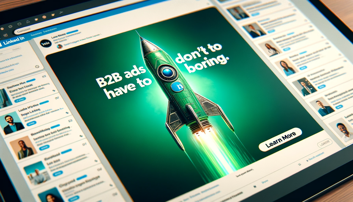 B2B ads don't have to be boring